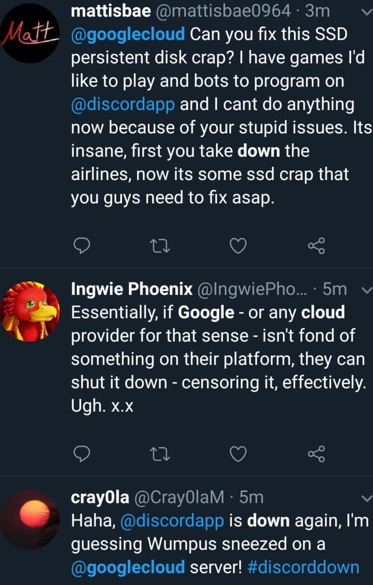 [official Update] Google Cloud services down & Not working - Users ...