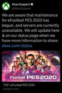 [Feb 14] PES 2020 Down, not working on Xbox, PS, PC | PES 2020 Server ...