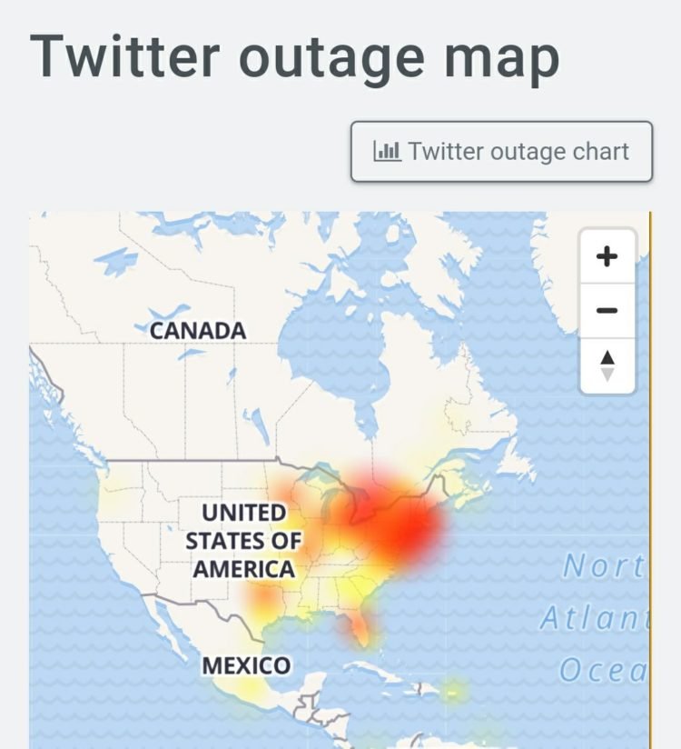 Twitter down & not working worldwide - DigiStatement