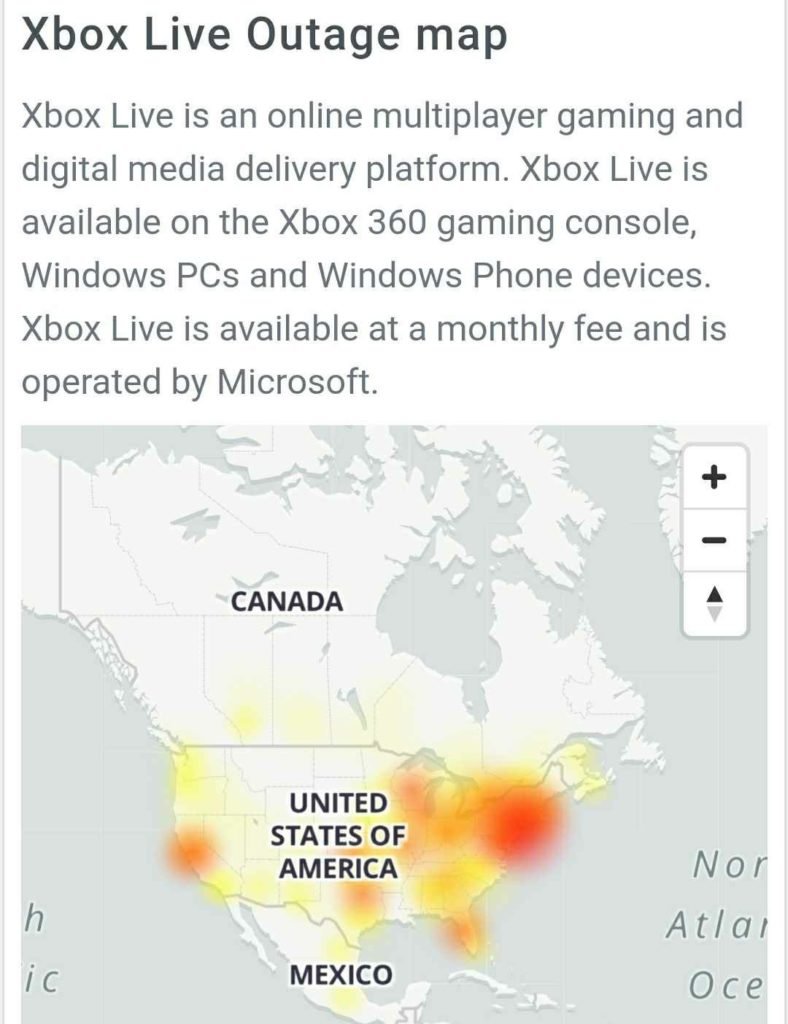 Xbox Live down - Players unable to play games due to server issues ...
