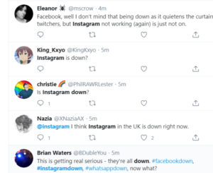 Instagram down again : Instagram not working (Down), you are not alone ...