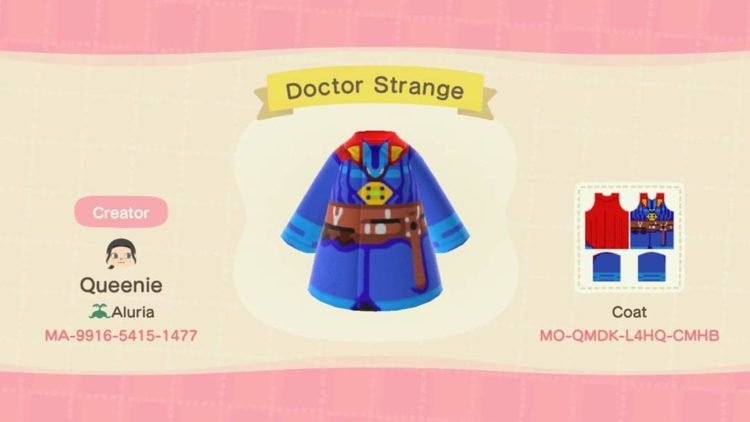 Animal Crossing: New Horizons Marvel & DC QR codes - DigiStatement