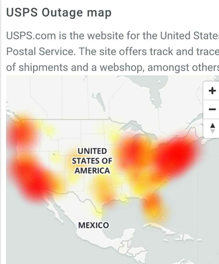 [April 25] USPS.com website down : Users unable to track packages & buy ...