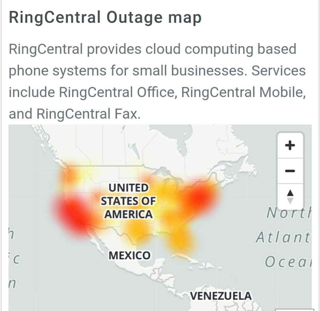 RingCentral down - App not loading dashboard, videos & history (Login not working too ...
