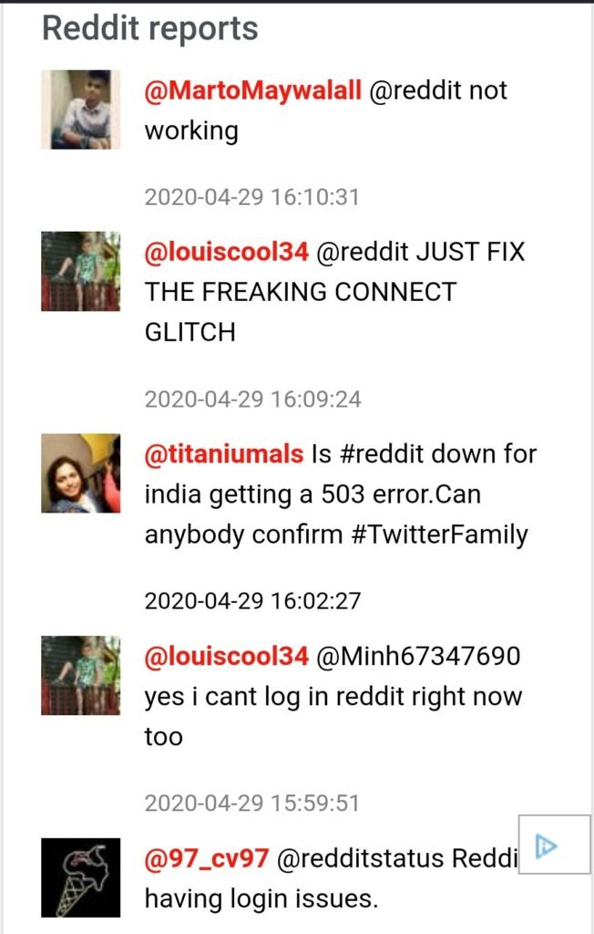 Reddit Down - Login not working & some getting 503 errors - DigiStatement