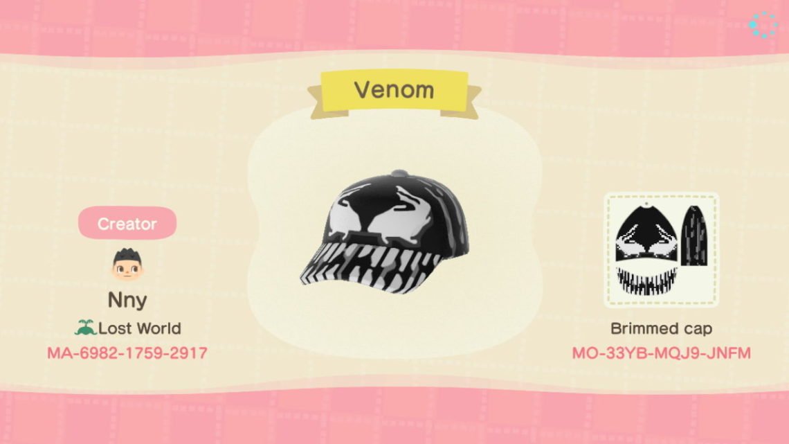 Animal Crossing: New Horizons Marvel & DC QR codes - DigiStatement