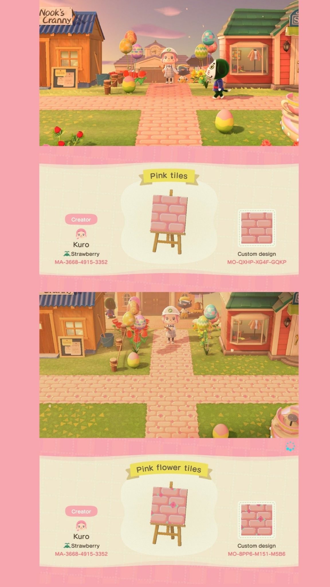 Animal Crossing New Horizons (ACNH) QR Codes for Best Custom Paths ...