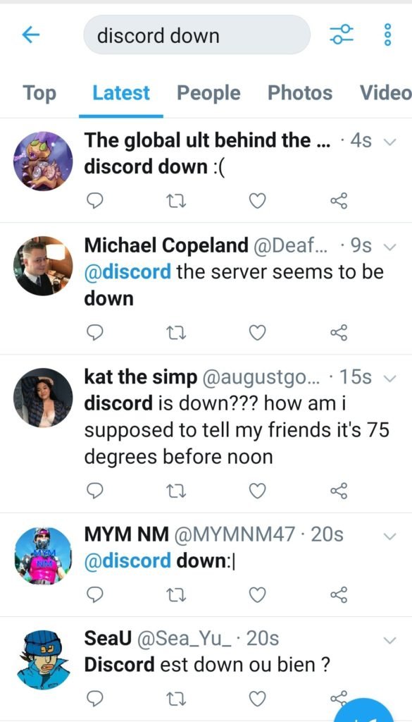 Discord down - Server connection issues for many users - DigiStatement