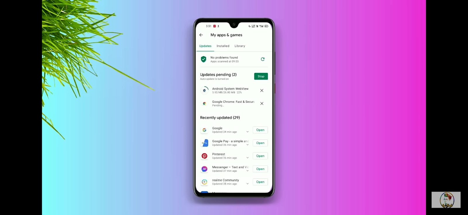 How to fix Android System WebView and Google Chrome not updating ...