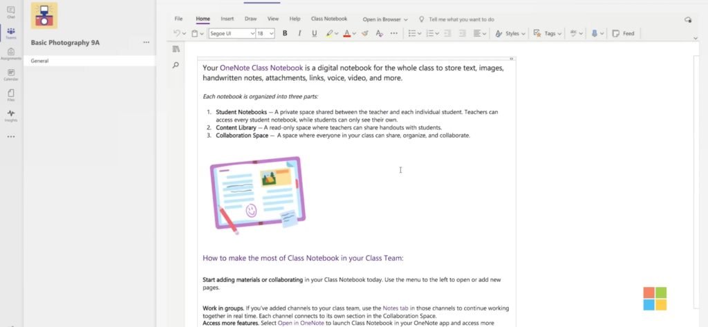 Microsoft Teams : How to create a OneNote notebook ? - DigiStatement