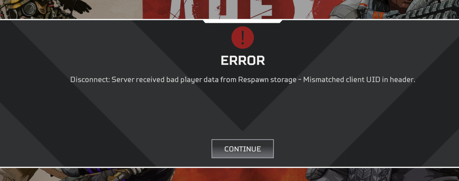 Apex Legends Fix Disconnect Server Received Bad Player Data Issue Apex Legends Fix Disconnect Server Received Bad Player Data Issue