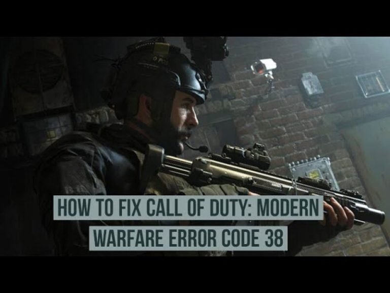 Error Code 38 In Modern Warfare How To Fix It DigiStatement Error Code 38 In Modern Warfare How To Fix It DigiStatement