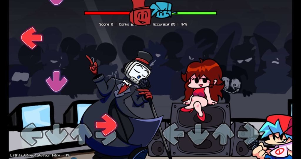 Friday Night Funkin Jazz Club Marathon: VS Showcaster FULL WEEK DEMO ...