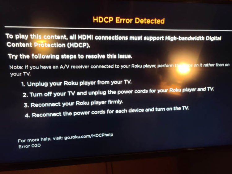 Roku Error 020 : How to fix it ? - DigiStatement