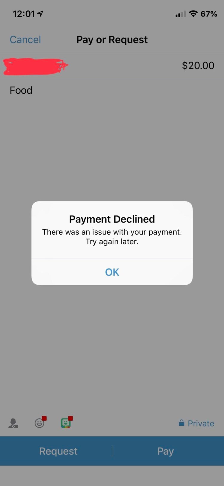 Venmo error transaction declined : How to fix it - DigiStatement