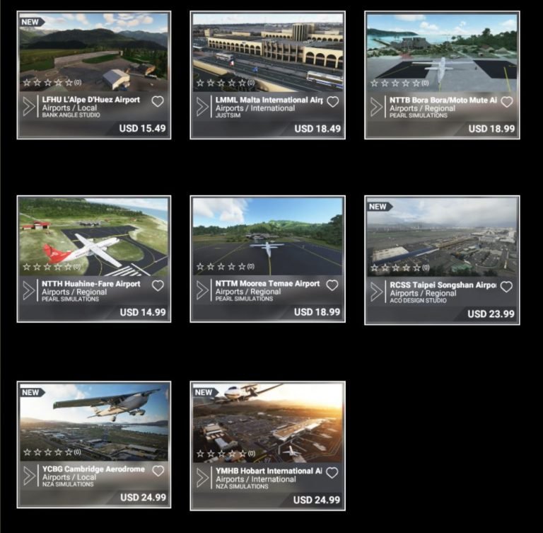 Microsoft Flight Simulator Marketplace Got Updated With 26 New Products ...