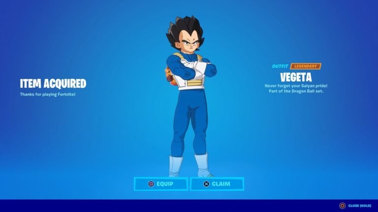 How to get Vegeta Skin in Fortnite? - DigiStatement