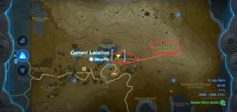 Zelda Tears Of The Kingdom (ToTK) Bladed Rhino Beetle: Where to get ...