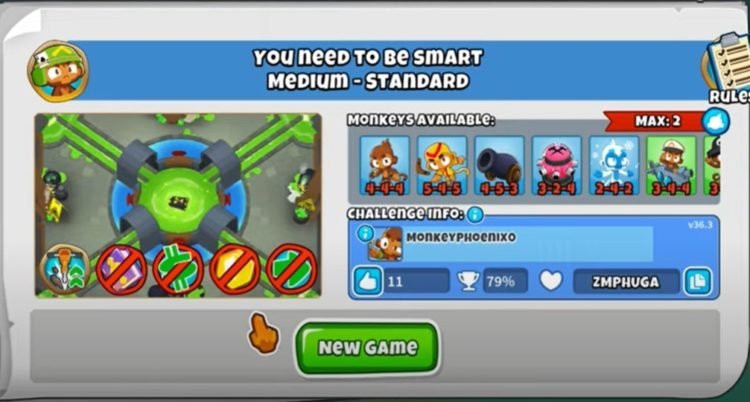 Bloons TD 6 (BTD6) Advanced Challenge "You Need To Be Smart" Guide: How ...